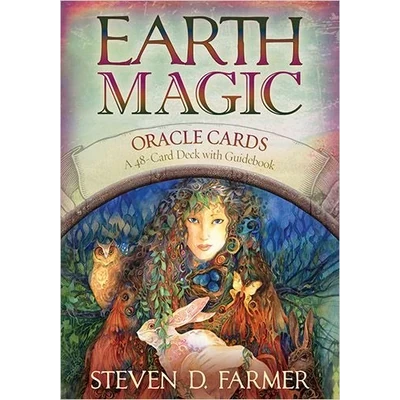 Earth Magic Oracle Cards by Steven Farmer • Mystical Dragon